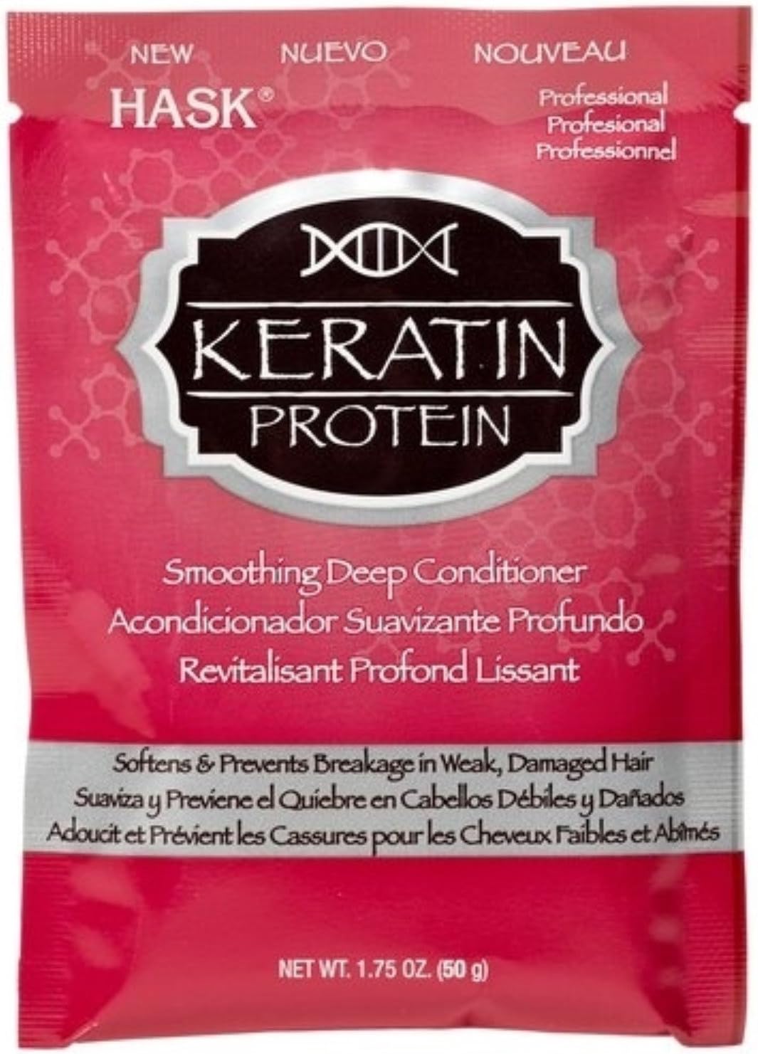 Amazon.com: Hask Keratin Protein Deep Conditioning Hair Treatment 1.75 ...