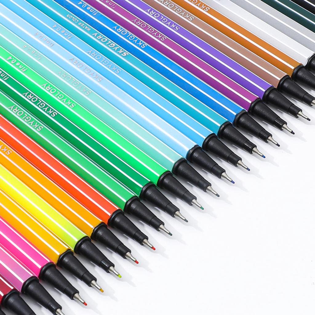 Paaroots Fine Tip 0 4 Point Highlighter Pen Set 12 | Desertcart INDIA
