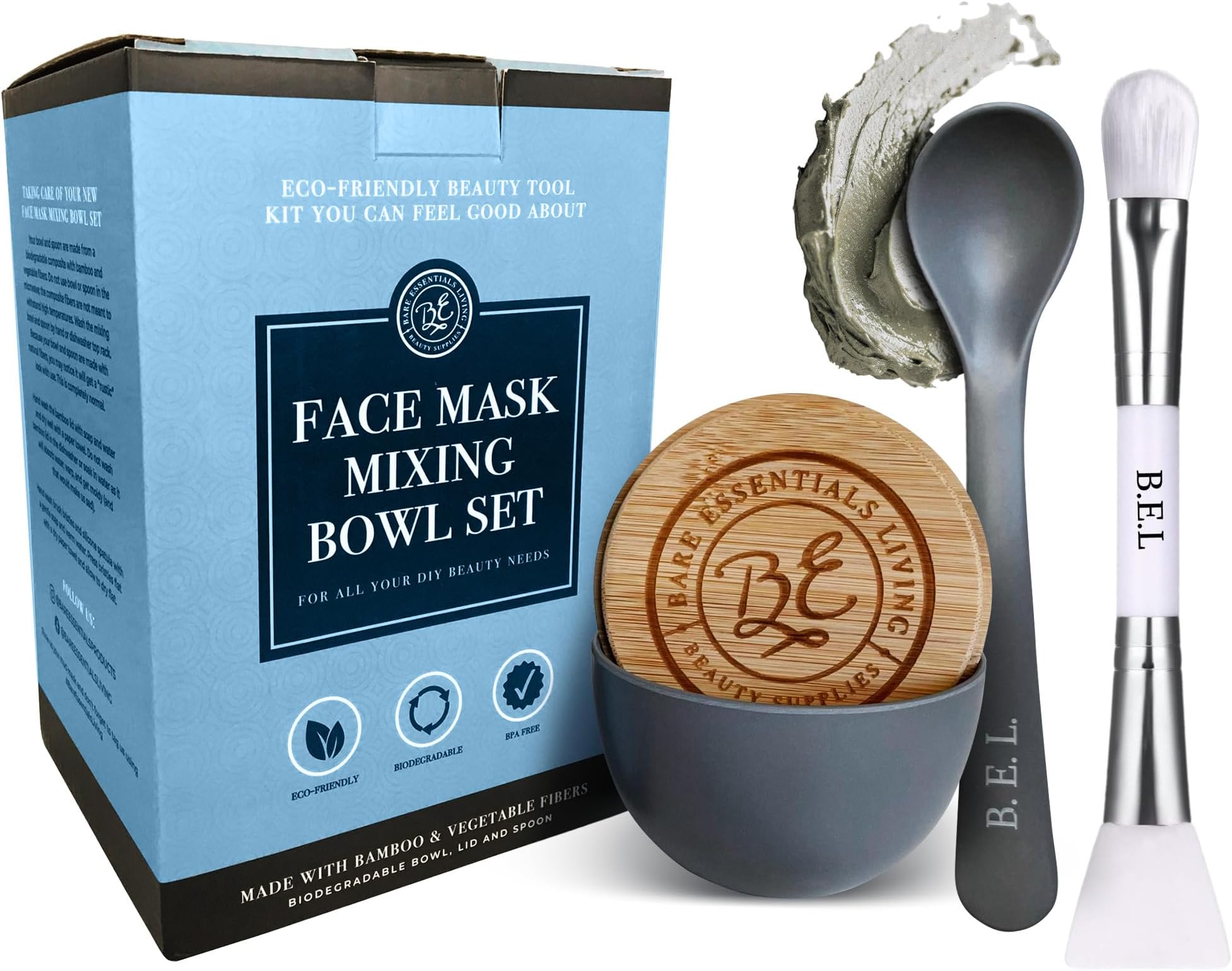 Amazon.com : Face Mask Mixing Bowl Set, Anezus 11 Pcs DIY Facemask ...