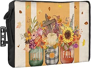 Amazon.com: Outdoor TV Cover - Thanksgiving Fall Sunflowers Pumpkin ...