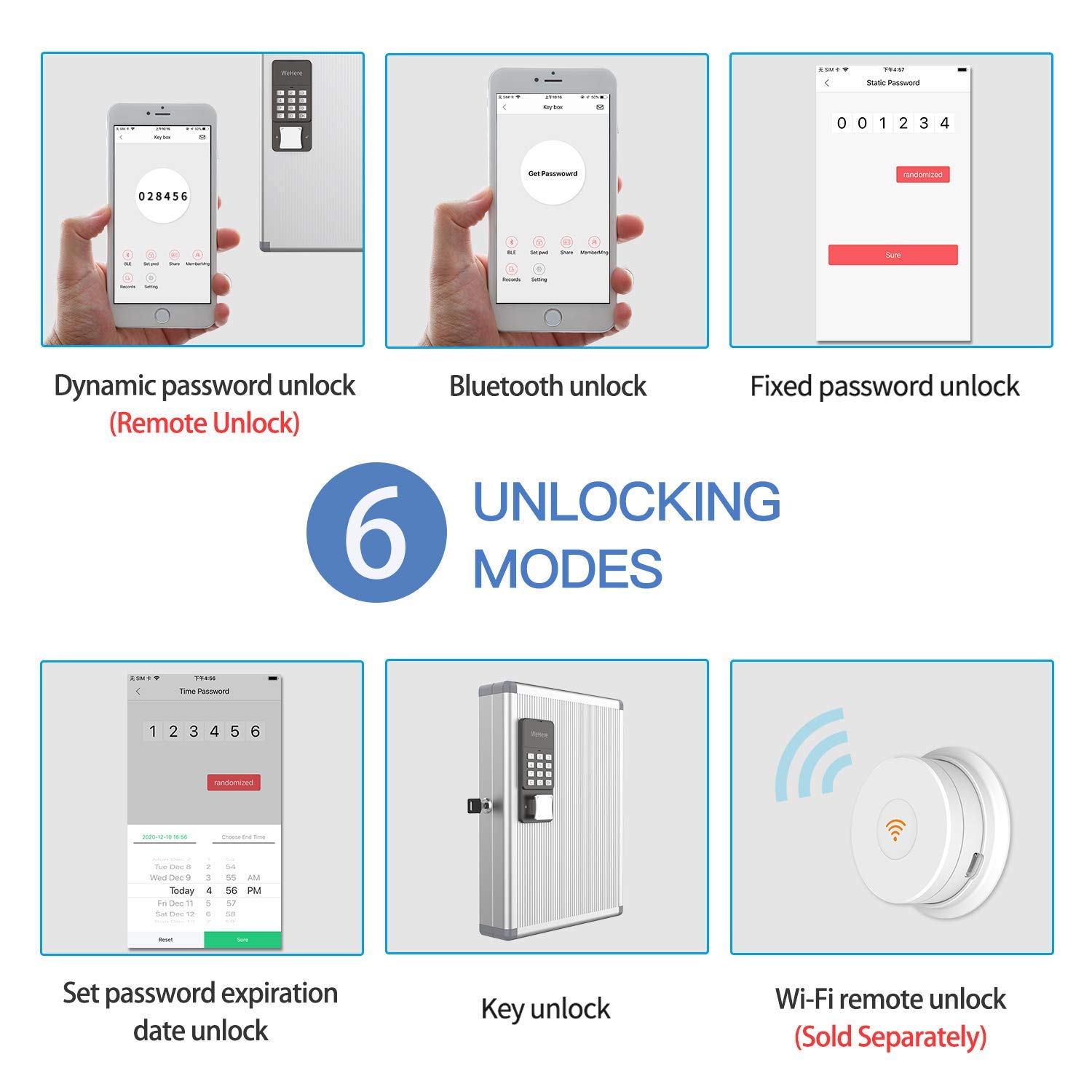 Buy WeHere Key Box (72Keys) with Banking OTP(One-Time Password ...