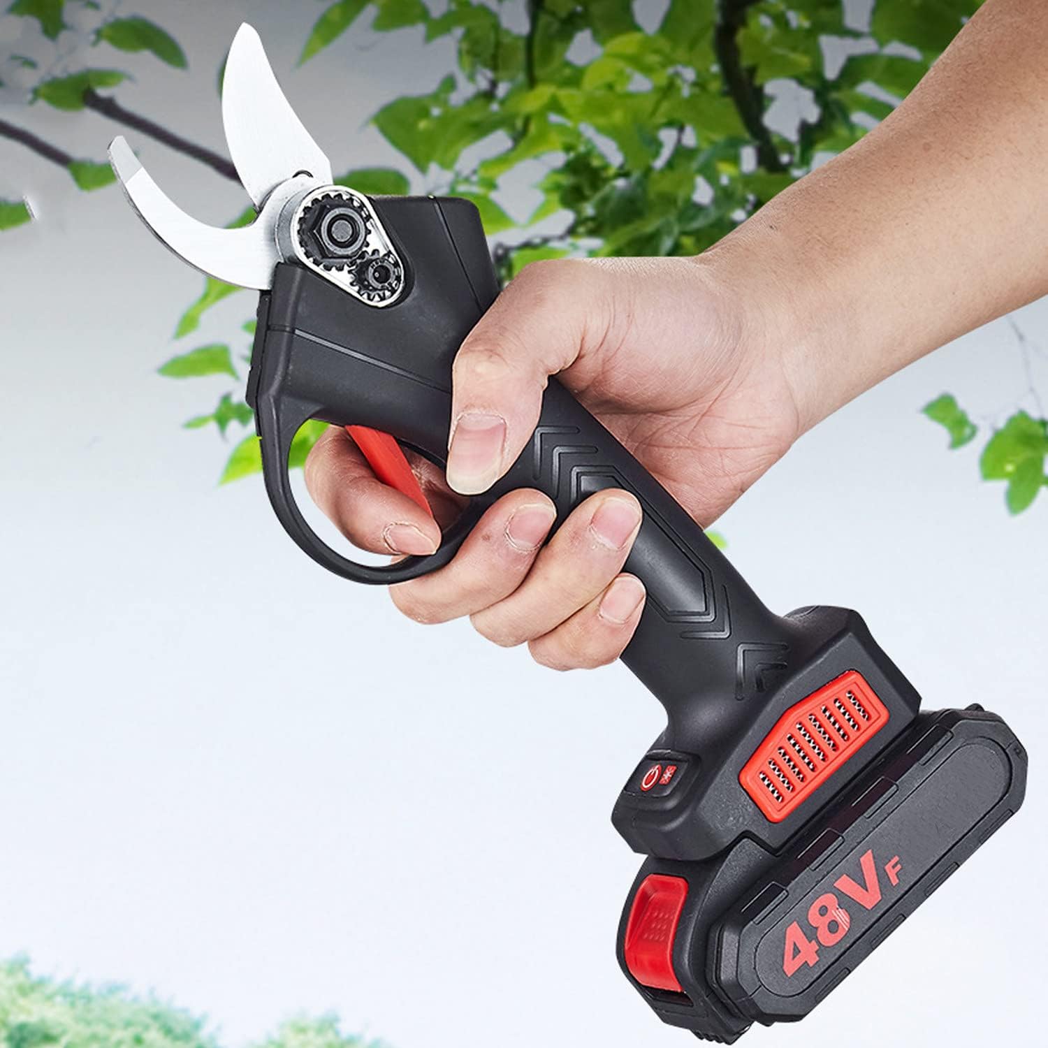 Amazon.com: YILEFU 48v Electric Branch Scissors Lithium Battery Garden ...