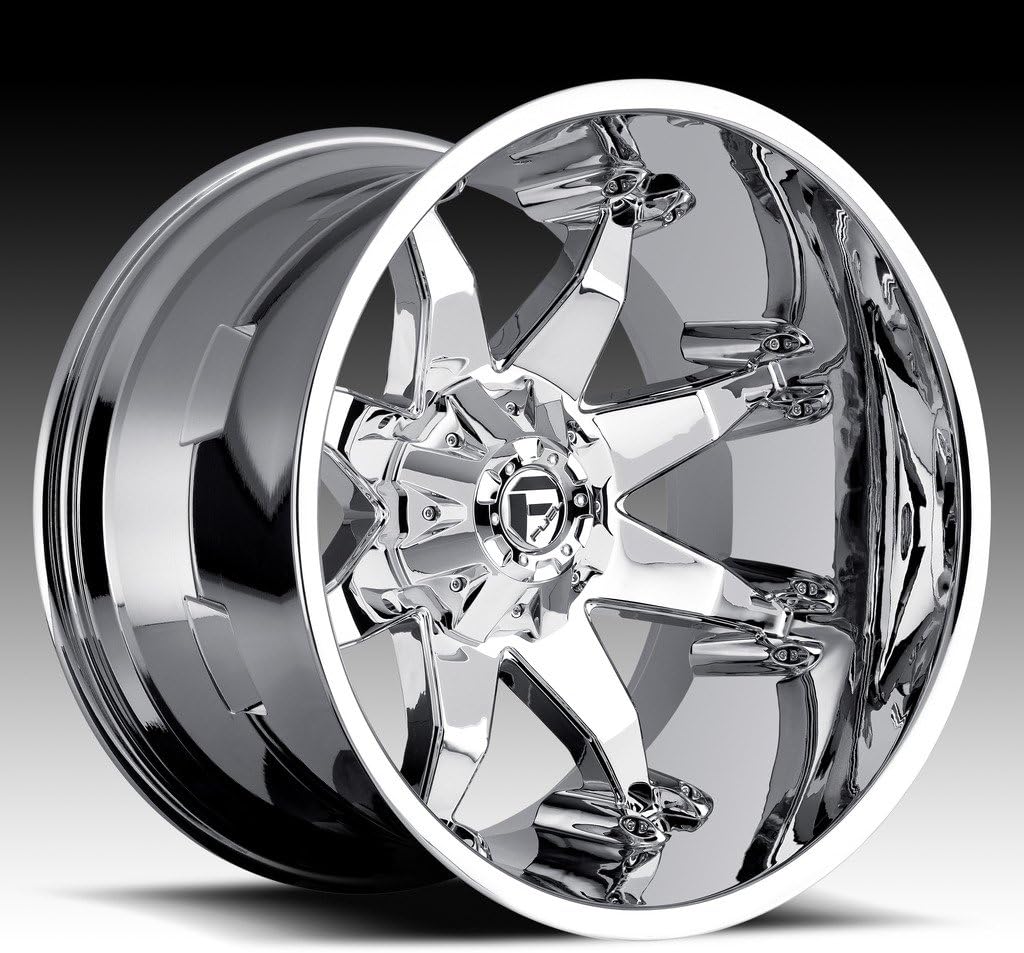 Amazon.com: Fuel D508 OCTANE CHROME 20x9" Chrome - 20 offset : Automotive