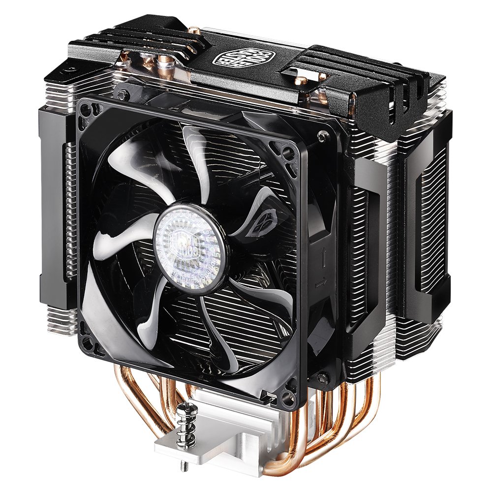 Cooler Master Hyper D92 - CPU Air Cooler with Dual 92mm Offset Push ...