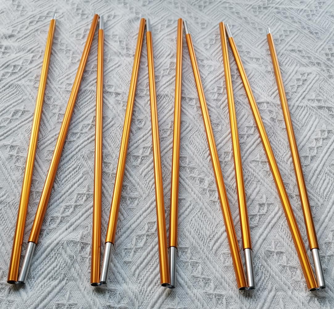 Amazon.com : Aluminum Tent Poles Replacement, 9.5mm Camping Tent Rod ...