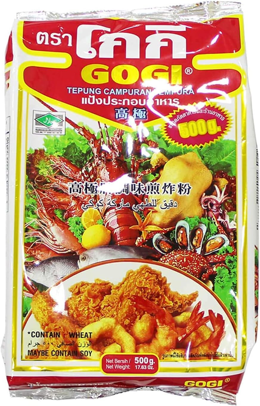 Amazon.com : Gogi Tempura Flour Batter Mix 17.6oz : Grocery & Gourmet Food