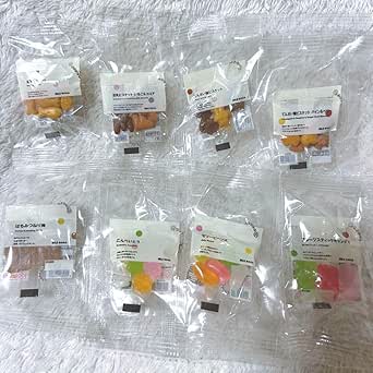 Amazon.co.jp: Muji Gacha Comp Pochi Sweets Limited Edition : Toys & Games