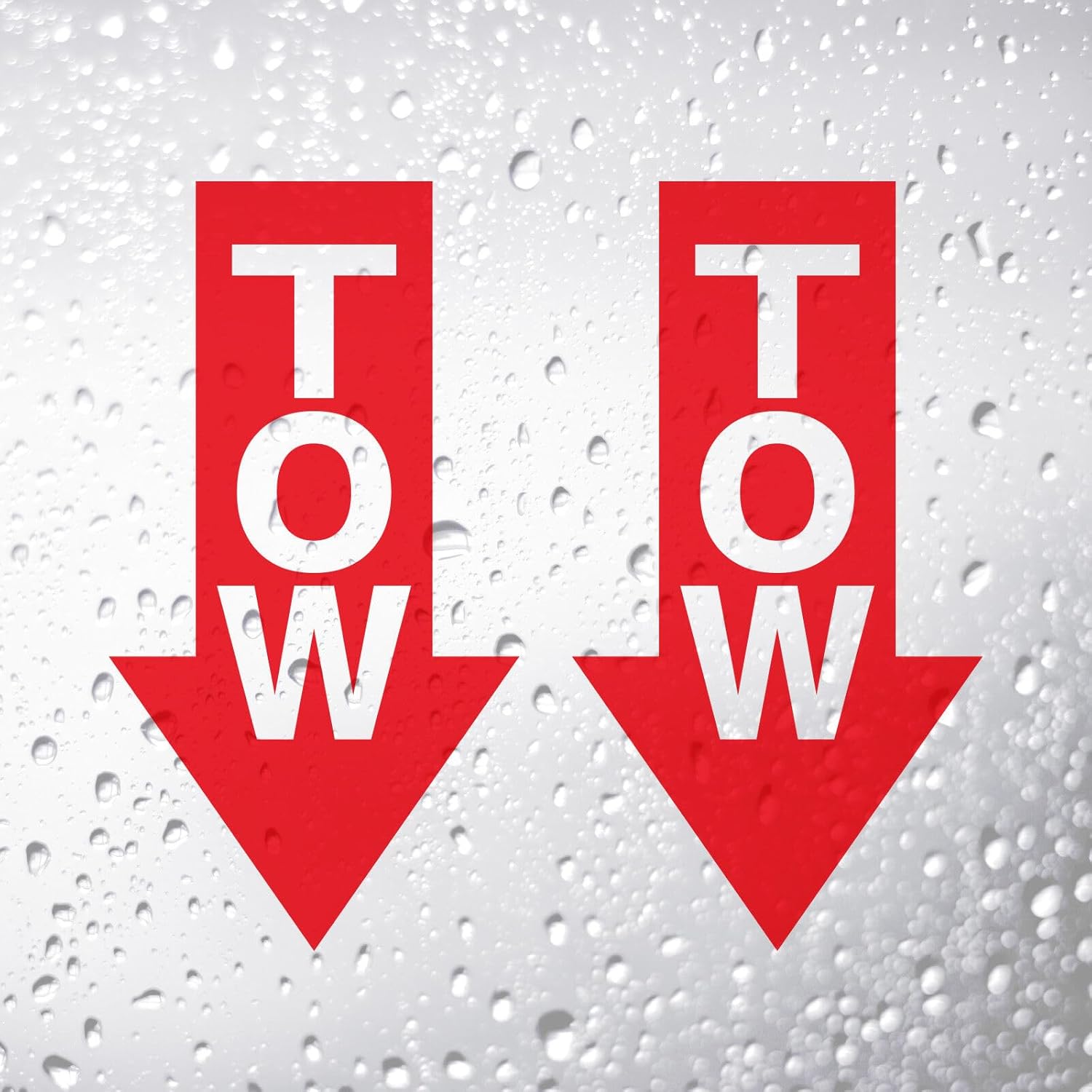 Tow Arrows Sticker x 2 - Drift Motorsport MSA 4X4 Off Road Drag Racing ...