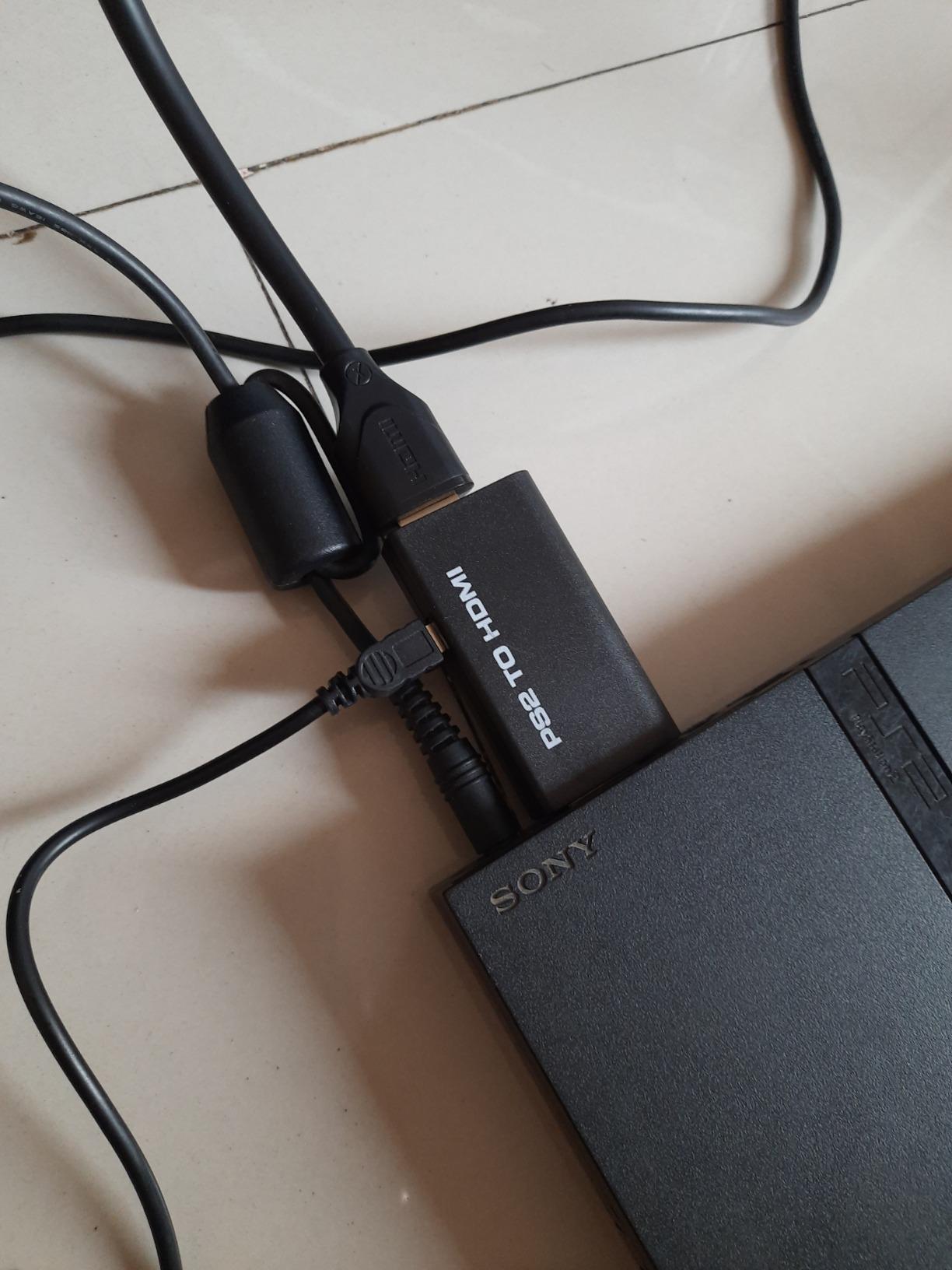 Buy PS2 to HDMI Converter Adapter with 3.5mm Headphone Audio Jack for ...