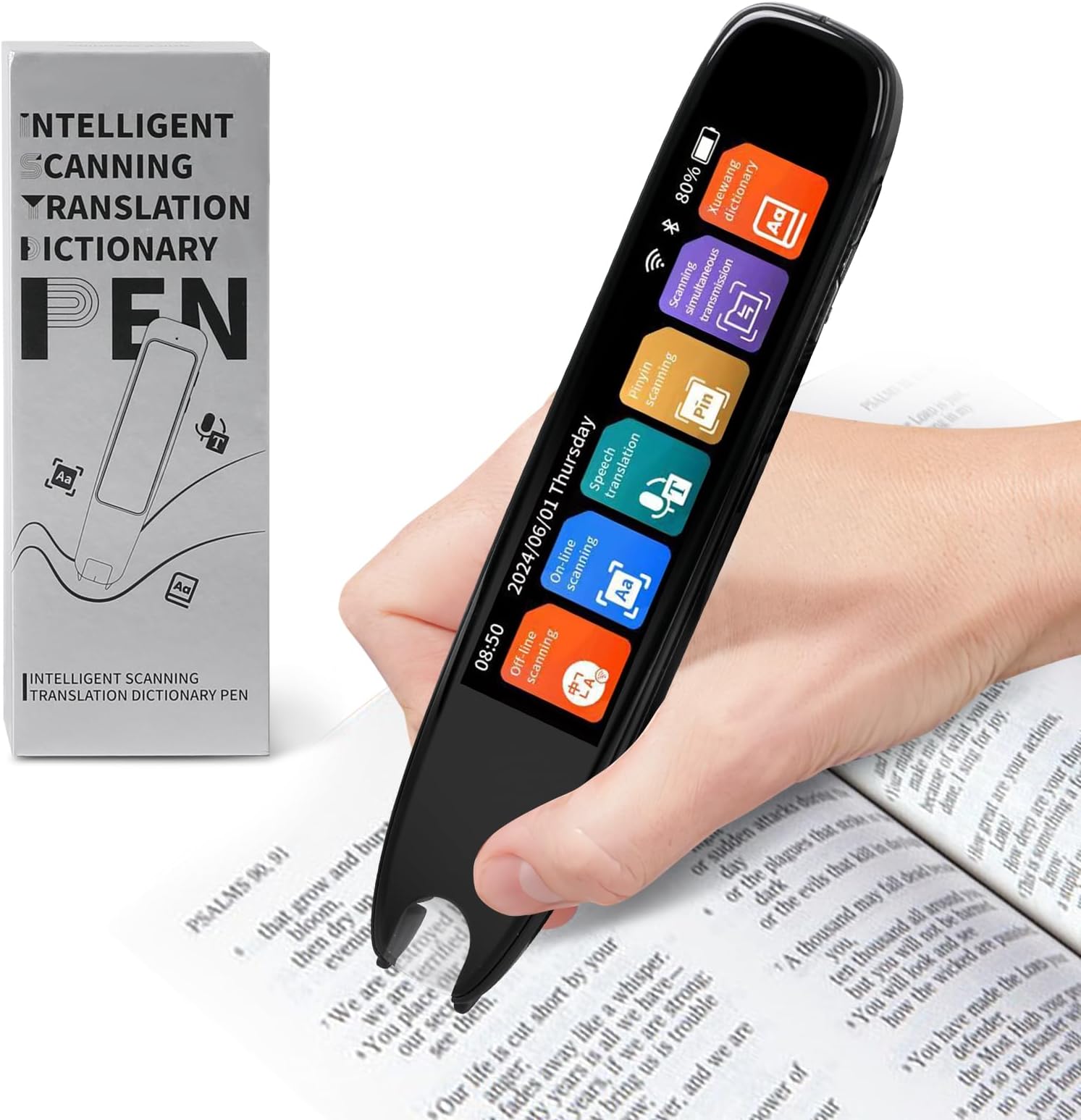 Sprachübersetzer Übersetzungsgerät，Übersetzungs Stift Scannen, Offline ...