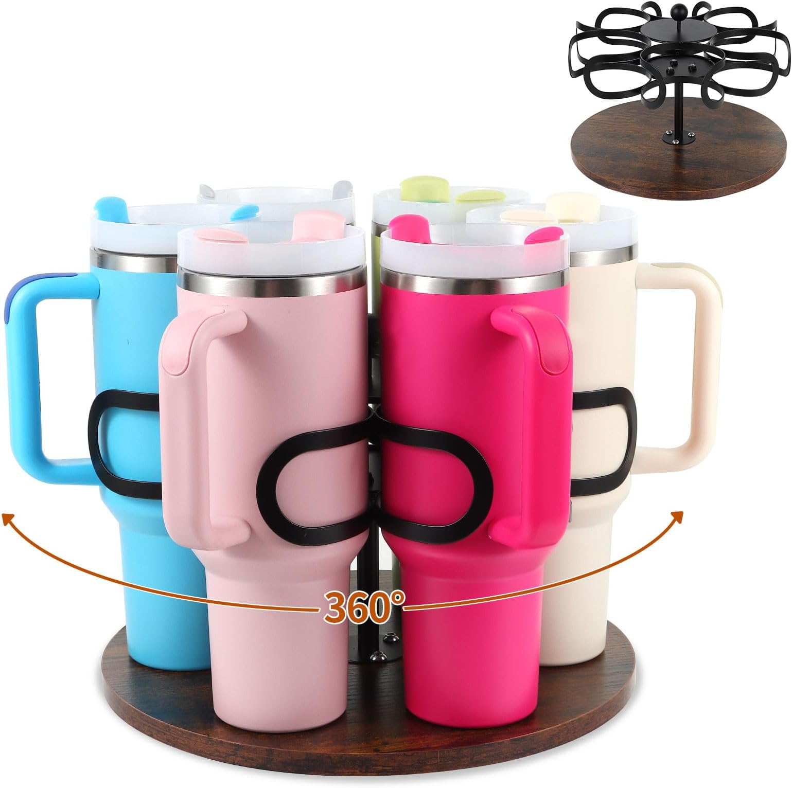 Amazon.com - MAYtobe Water Bottle Organizer for Stanley 40/36/30/20 oz ...