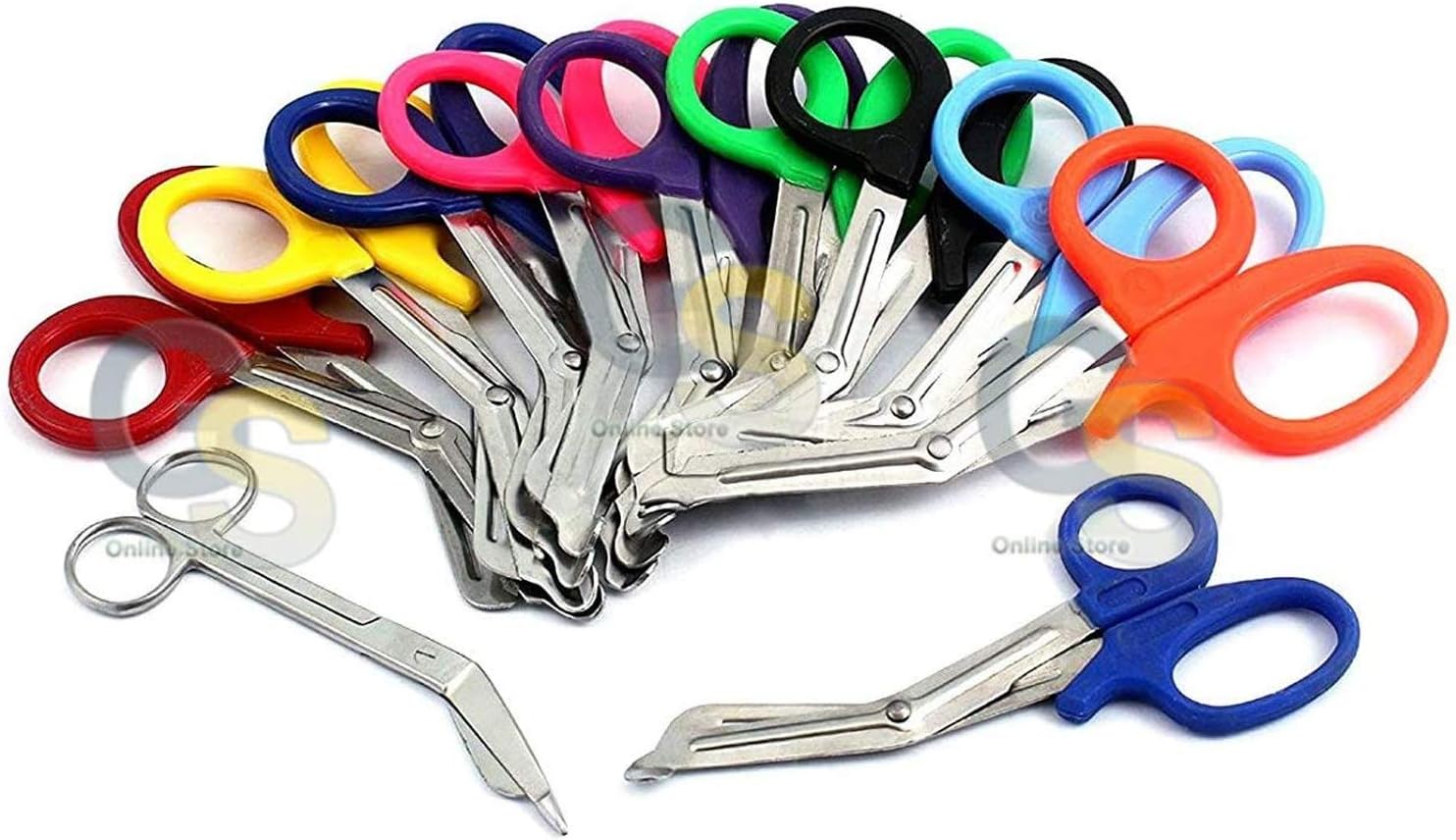 Amazon.com: Rainbow of EMT Paramedic Scissors 11 Per Set - Take Pride ...