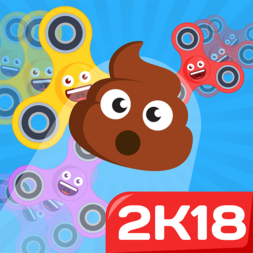 Spinners Everywhere! 2 - Help Poop Emoji Avoid Fidget Spinners: 2K18 ...
