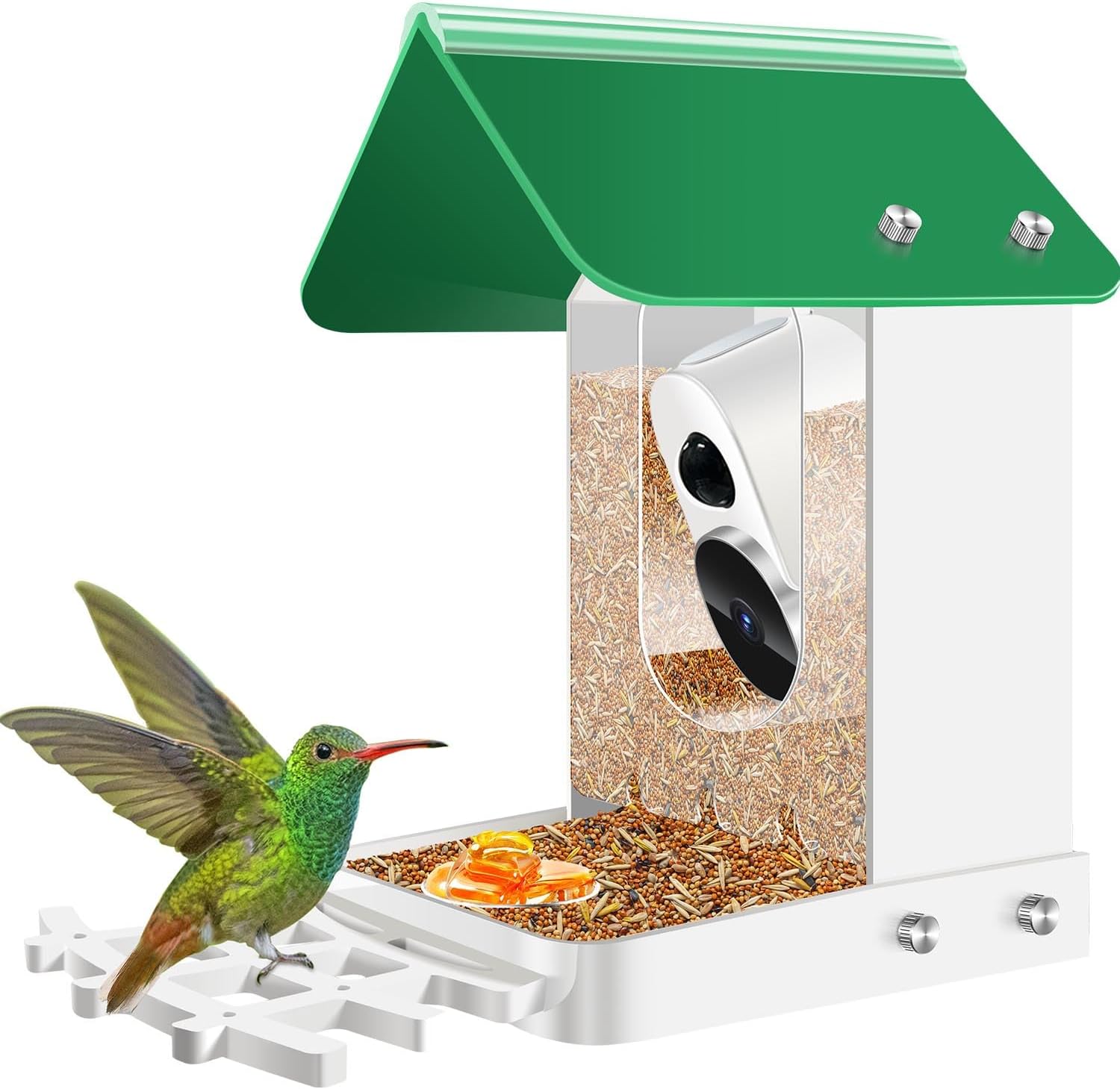 Amazon.com: Wasserstein Bird Feeder Camera Case Compatible with Blink ...
