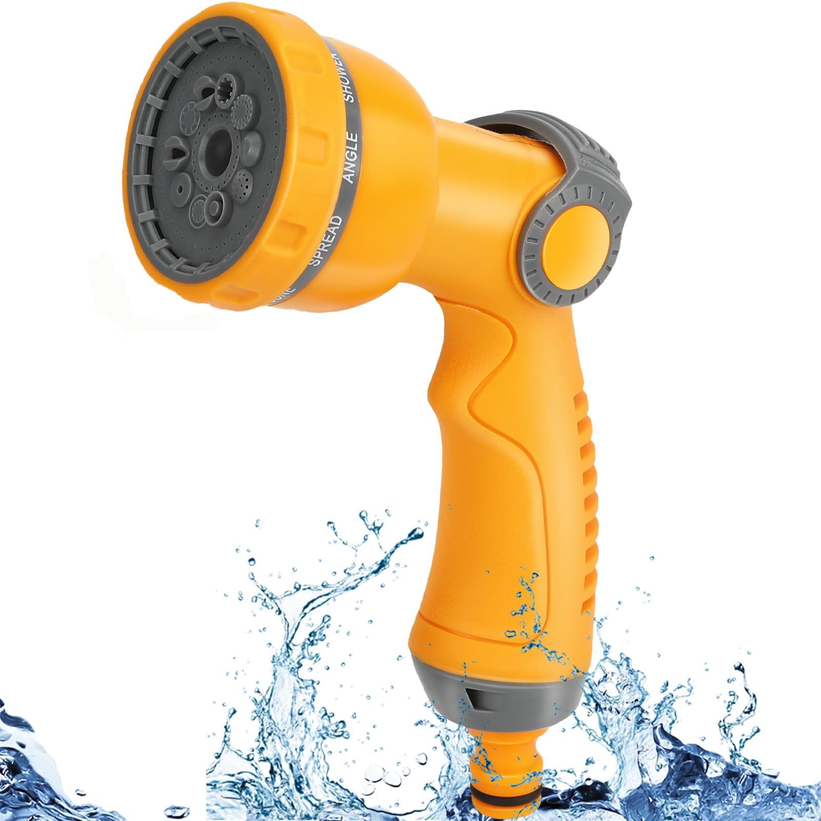 Hose Pipe Spray Gun 10 Adjustable Patterns Garden Hose Spray Gun ...