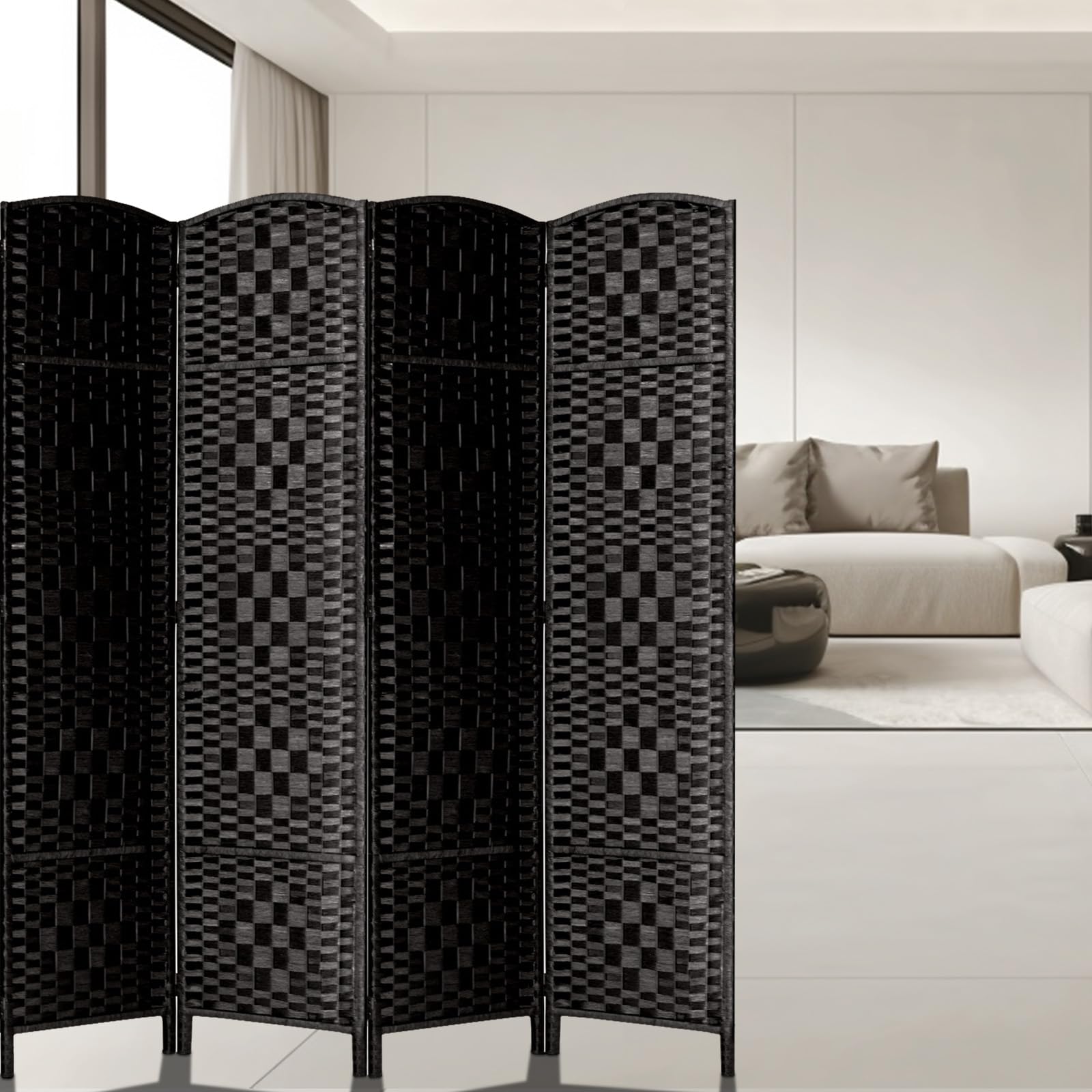 Snapklik.com : Room Divider, 6 Ft Tall Room Dividers And Folding ...