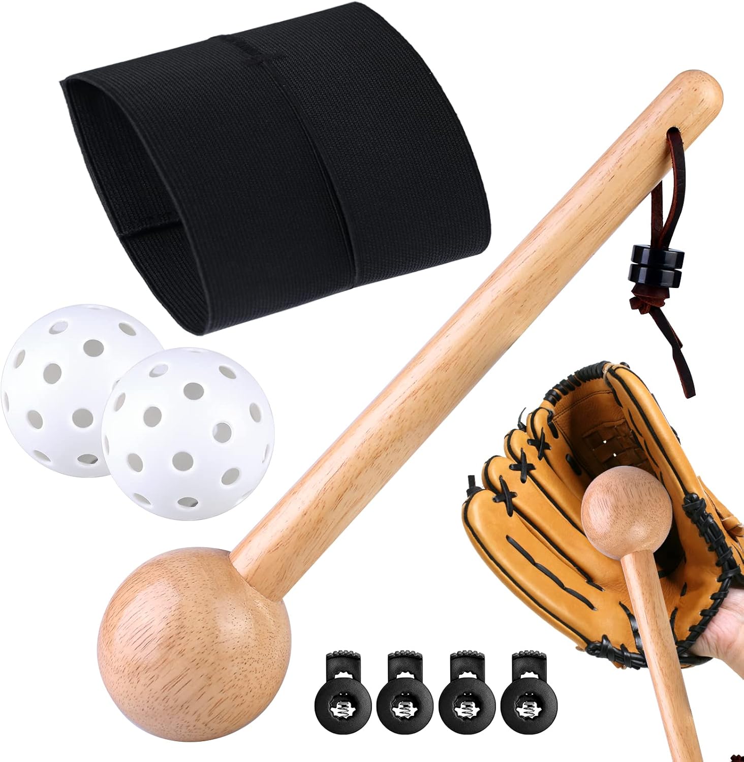 Amazon.com : Baseball Glove Mallet for Glove: 8 Pieces Baseball Glove ...