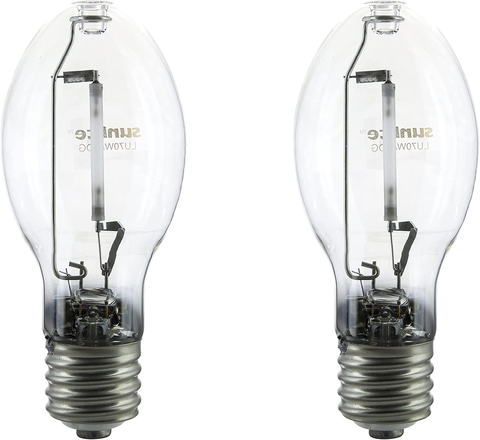 Sunlite 02503 LU70/MOG 70 Watt High Pressure Sodium Light Bulb, Mogul ...