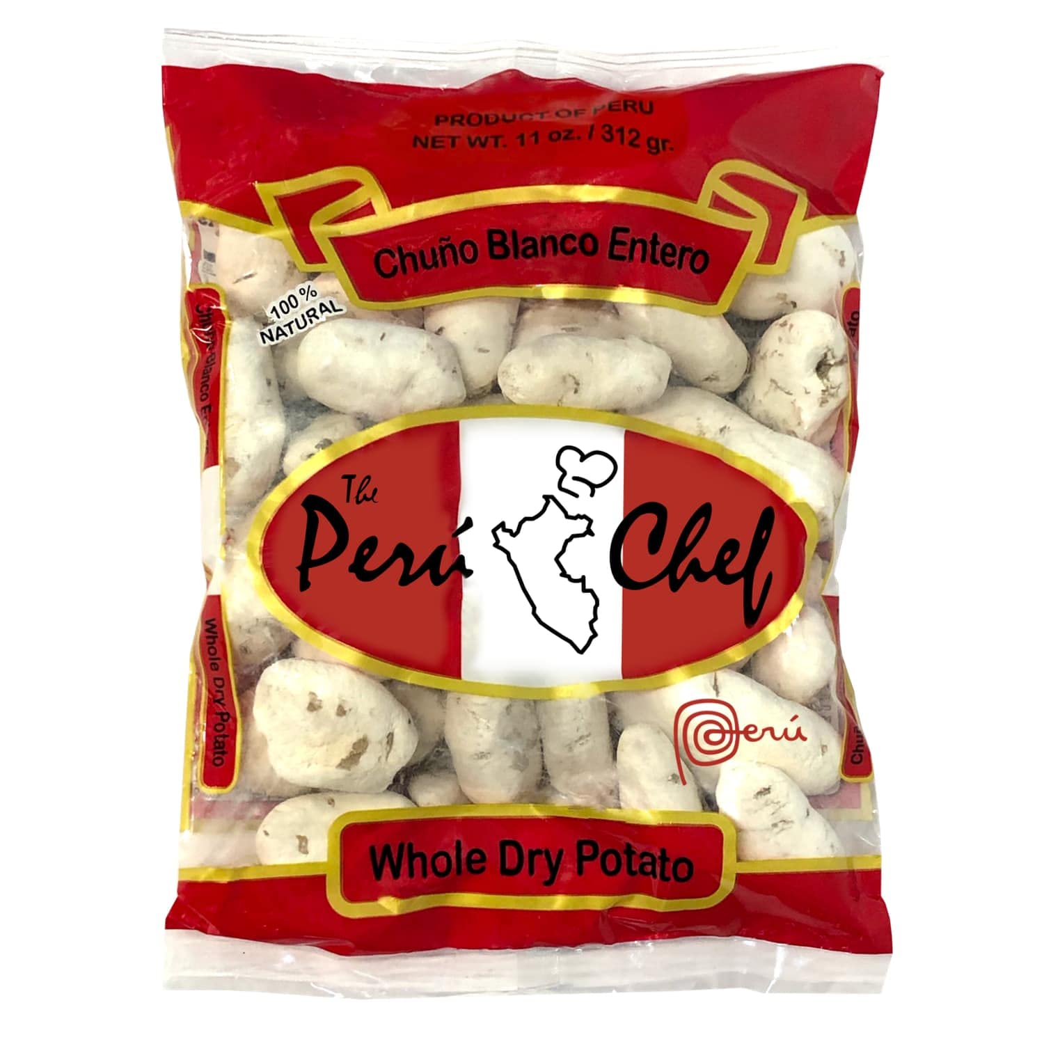 Amazon.com : PeruChef Chuño Blanco Entero Peruano | White Whole Dry ...