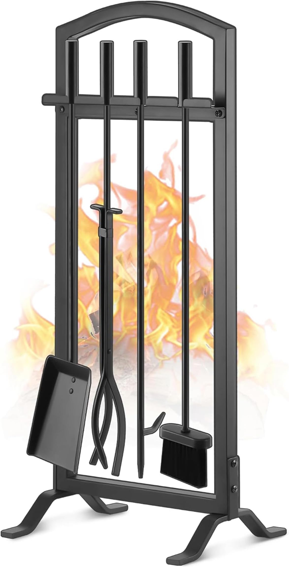 Amazon.com: Goplus 5-Piece Fireplace Tools Set, Outdoor Modern ...