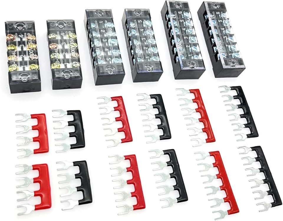 Amazon.co.uk: Terminal Blocks - Terminal Blocks / Surface Wiring: DIY ...