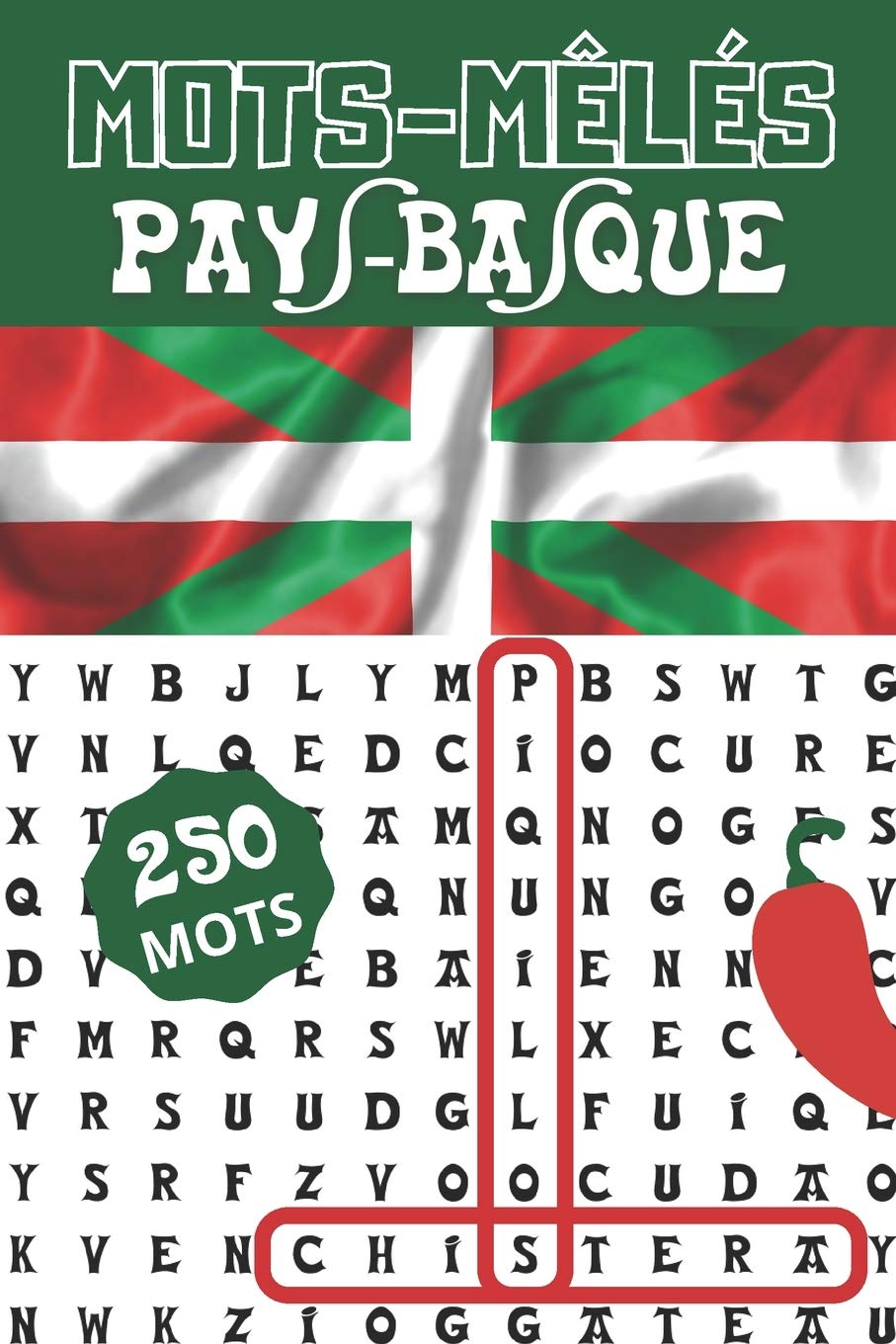 Buy Mots-Mêlés Pays-Basque: Livre de Grilles Thématiques de Mots Cachés ...