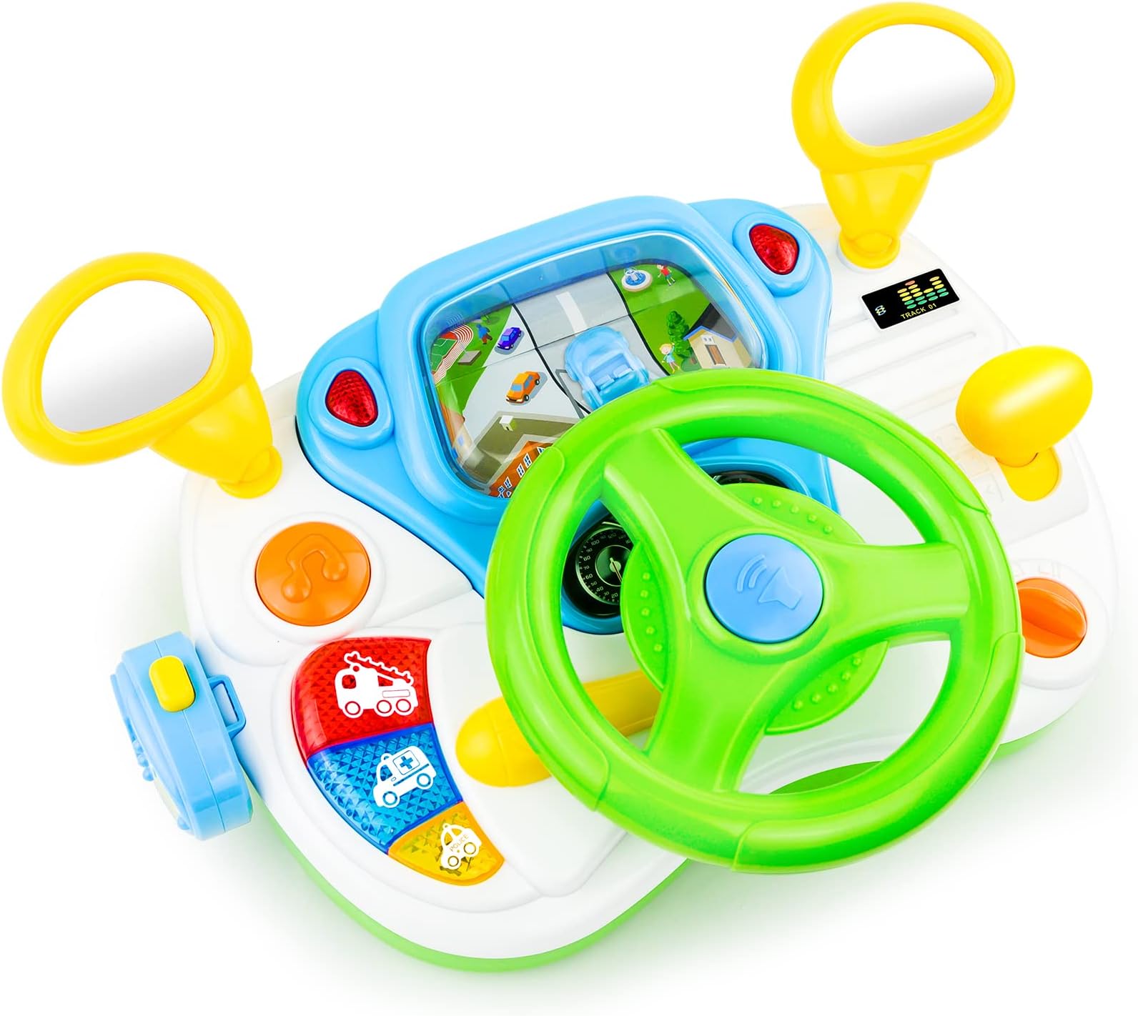Amazon.com: VTech 166603 Baby Tiny Tot Driver Suitable for Children ...
