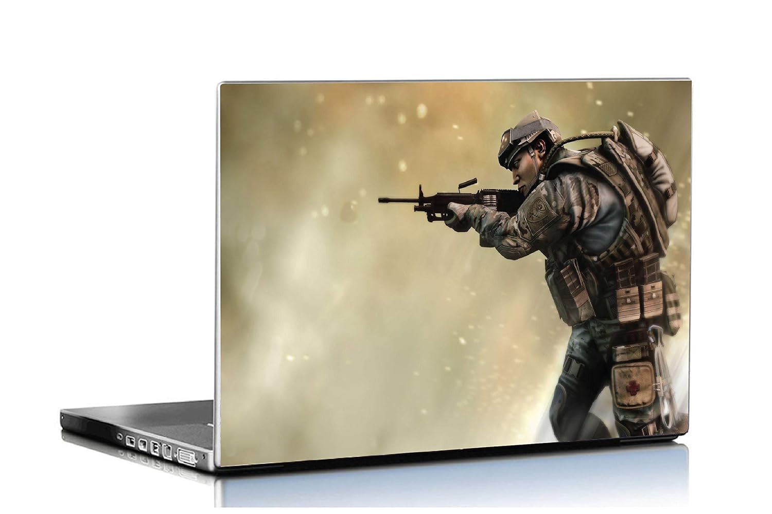 ISEE 360® Indian Army Laptop Skin Cover Laminated Stickers Girls Boys ...
