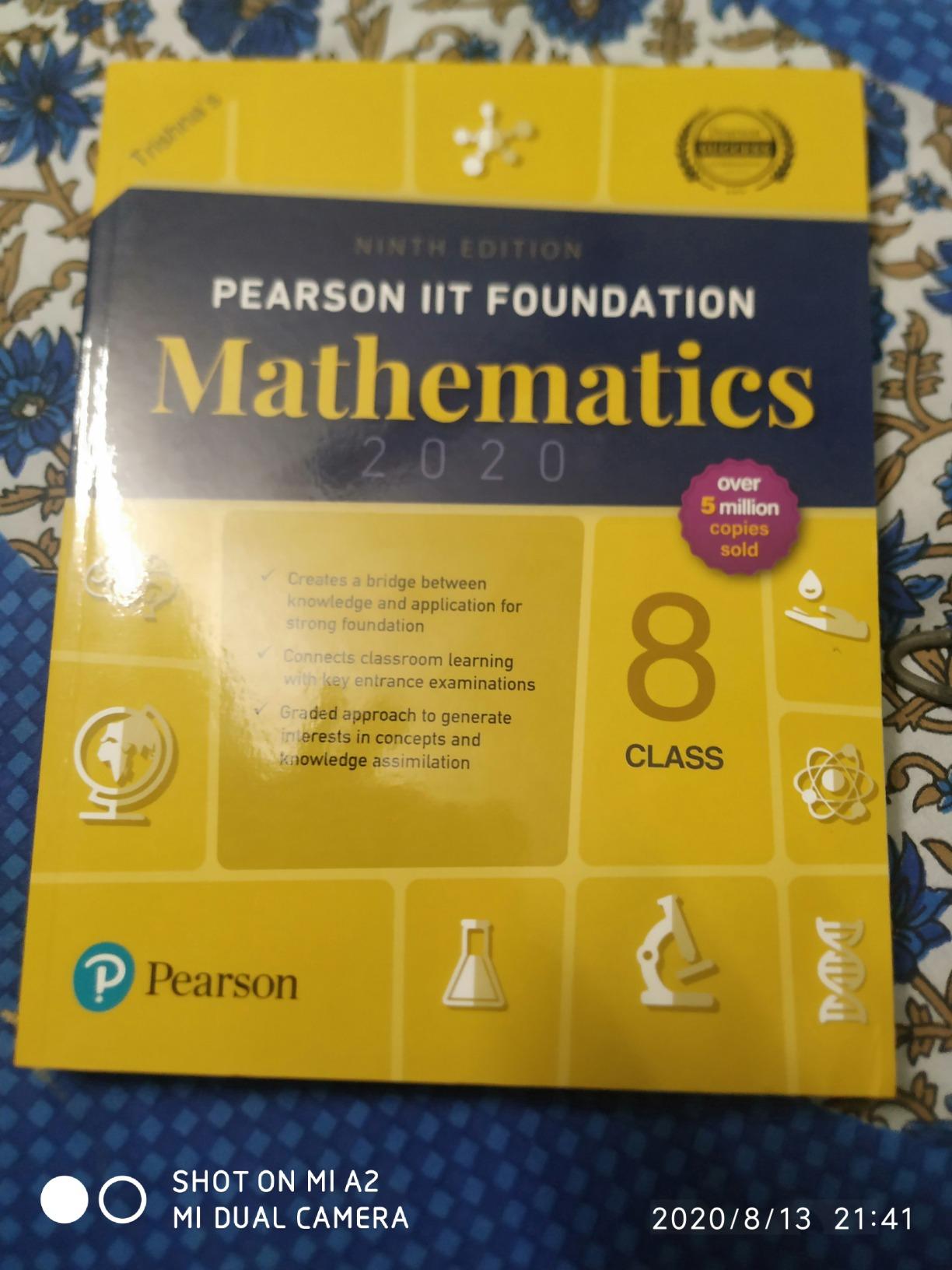 Buy Pearson IIT Foundation Series Class 8 Chemistry|2020 Edition|By ...