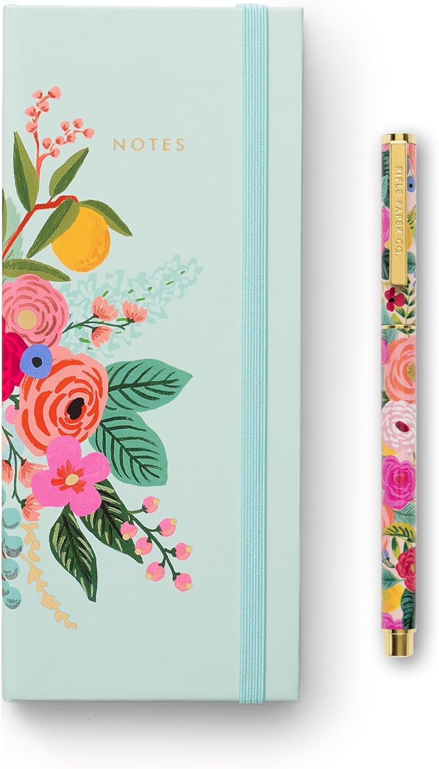 Amazon.com : RIFLE PAPER CO. Sticky Note Folio & Pen Set | Includes ...