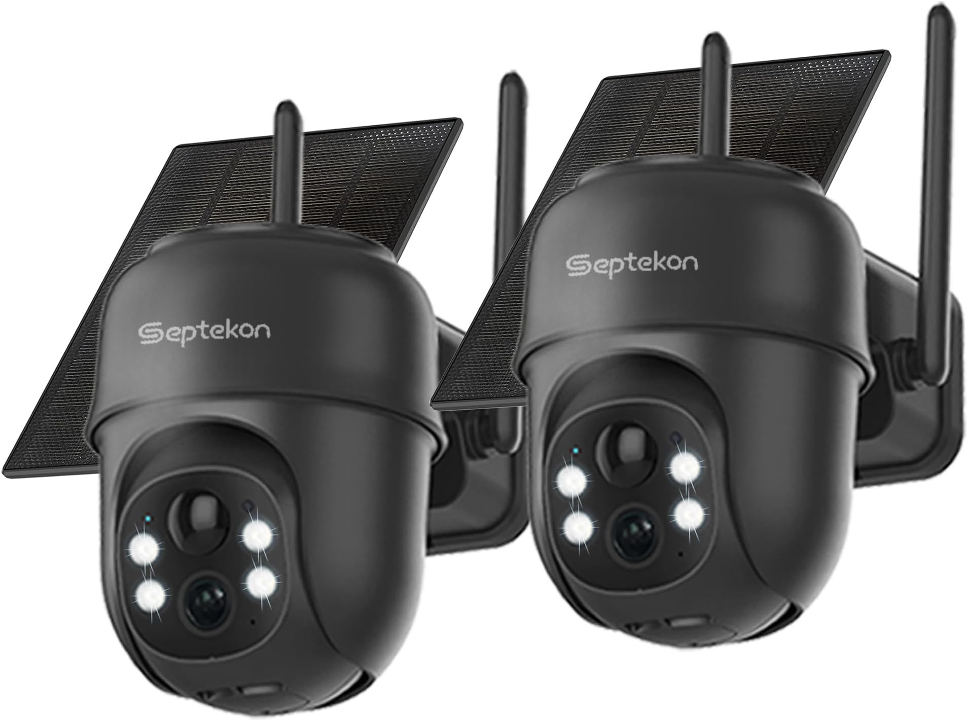 Amazon.com : ieGeek Solar Camera Outdoor Wireless, 2K WiFi Outside ...