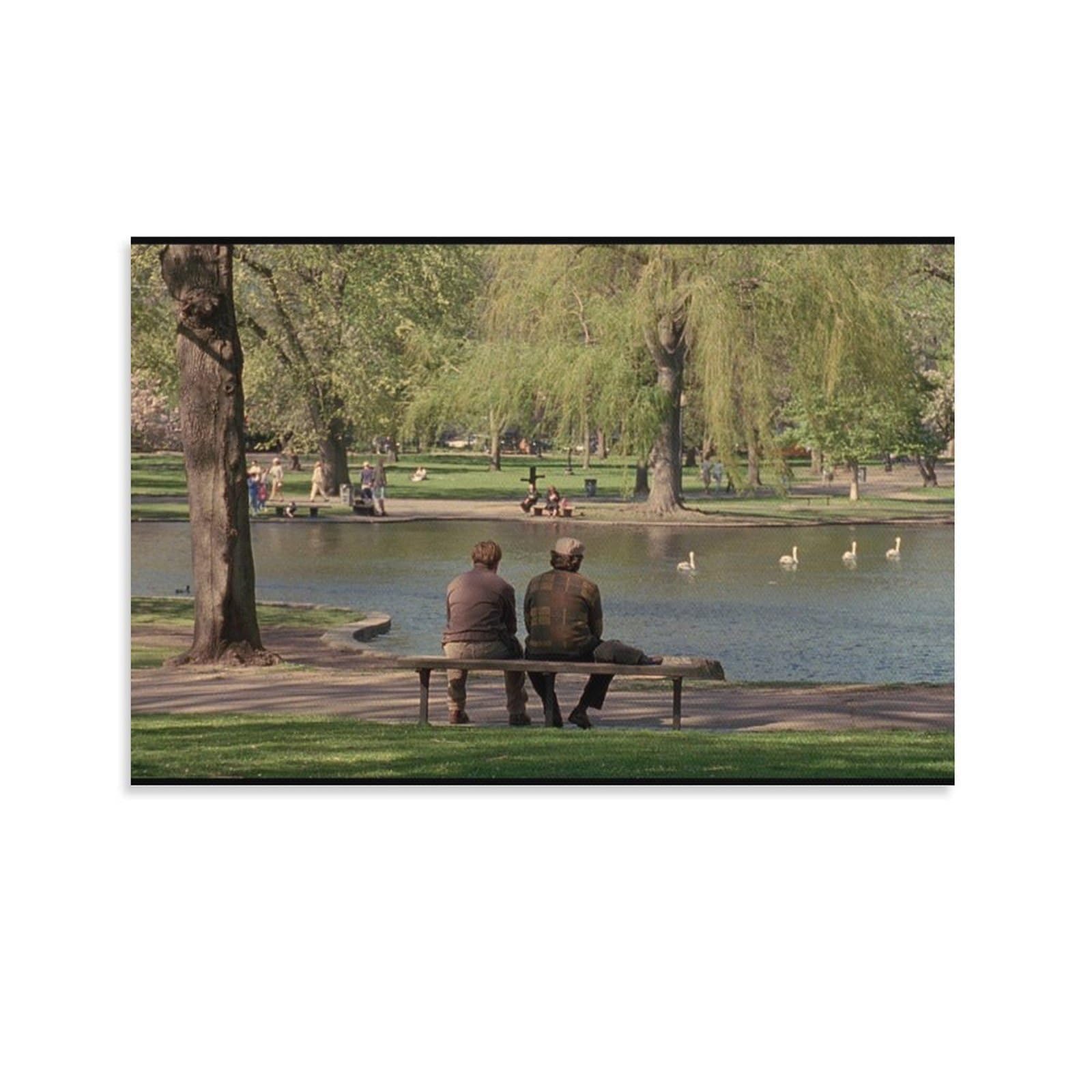 Good Will Hunting Park Bench