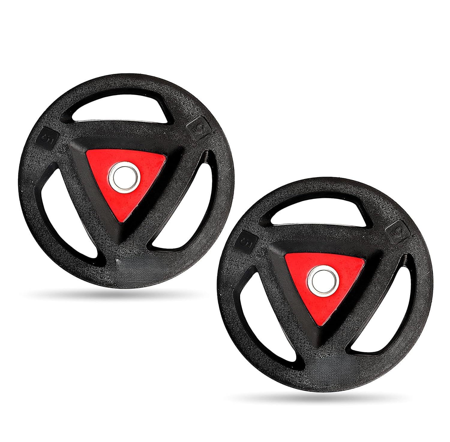 FF Sport Olympic Gym Weight plates, Olympic Plates, 10Kg (5Kgx2) Rubber ...