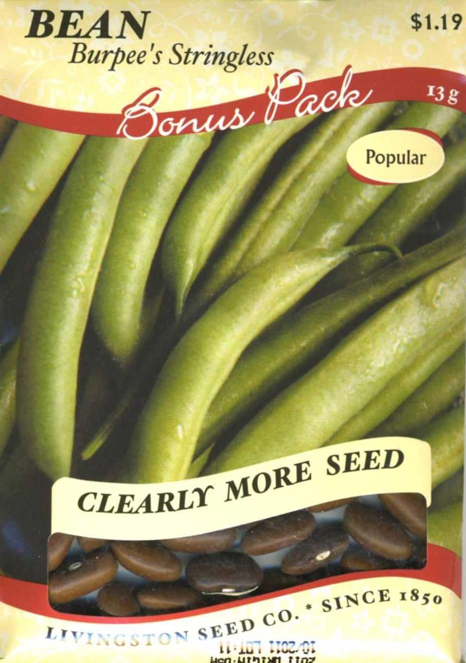 Amazon.com : Bush Green Bean - Burpee's Stringless : Bean Seeds : Patio ...