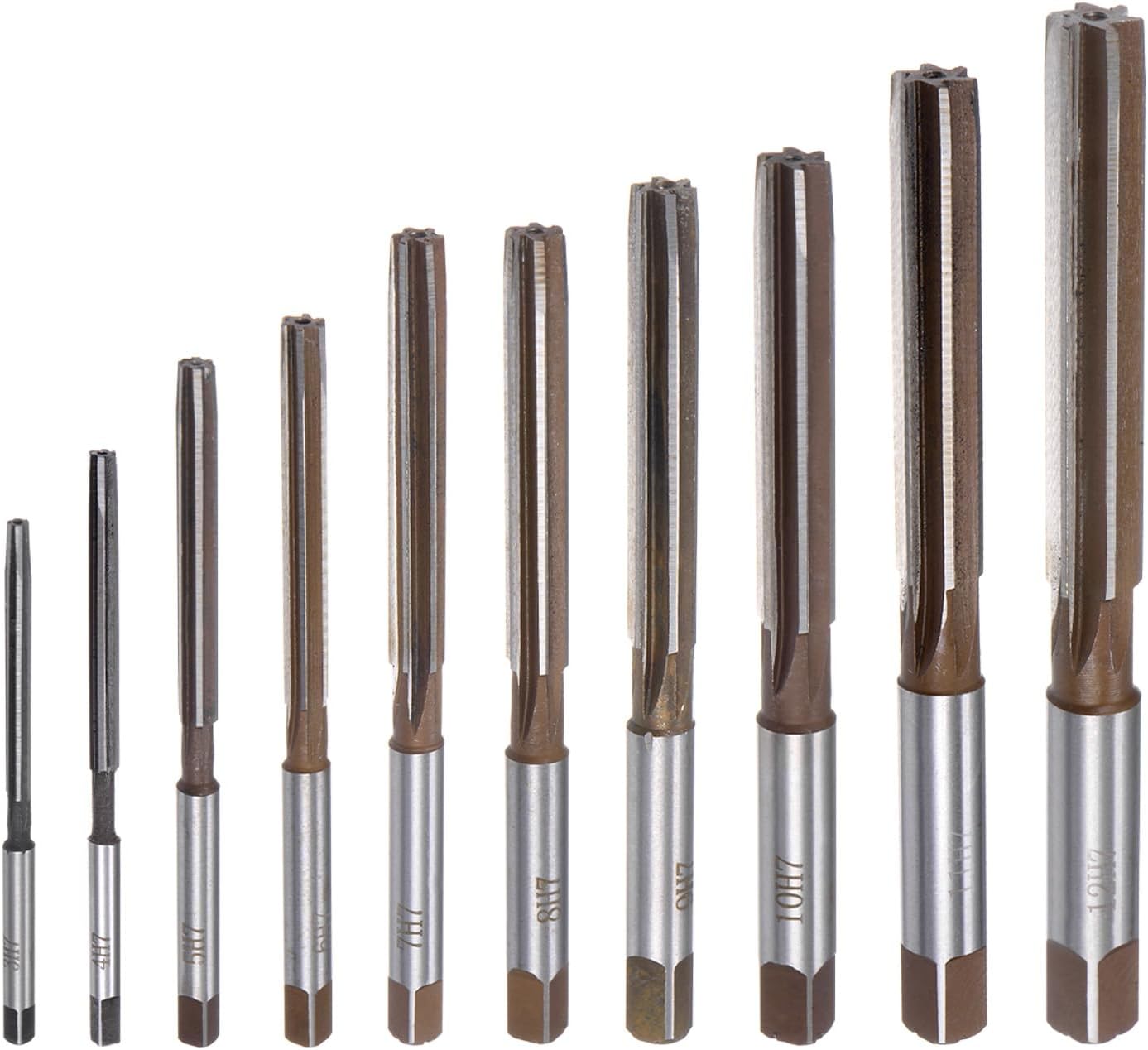 uxcell 10pcs Hand Reamers Set 3mm 4mm 5mm 6mm 7mm 8mm 9mm 10mm 11mm ...