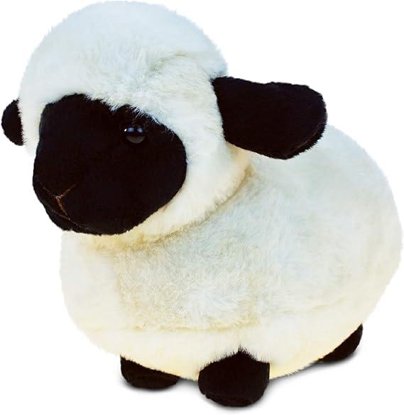 Amazon.com: Puzzled DolliBu Valais Blacknose Sheep Super Soft Stuffed ...