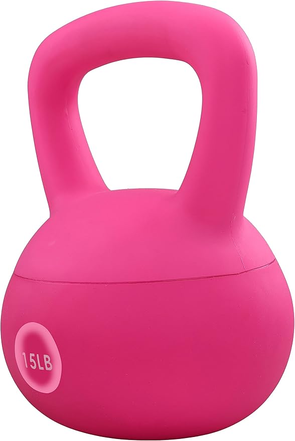 Fitvids Soft Kettlebells - Sea and Iron Sand Filled Weights for Women ...