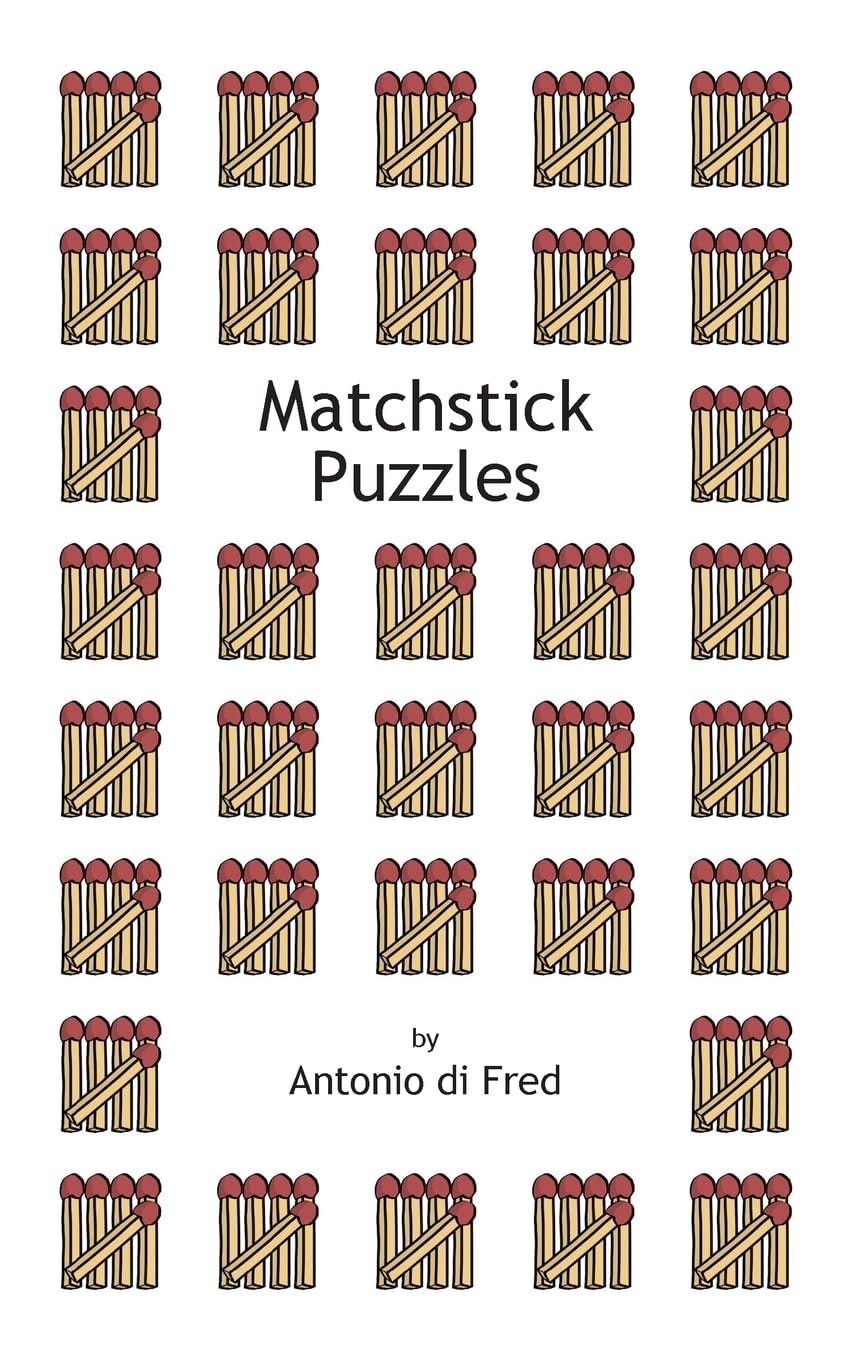 Amazon | Matchstick puzzles | di Fred, Antonio | Activity Books