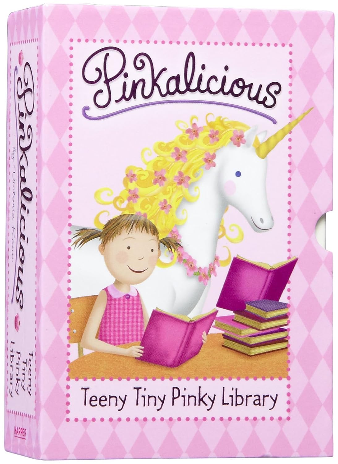 Amazon | Pinkalicious: Teeny Tiny Pinky Library: 4 Mini Books | Kann ...