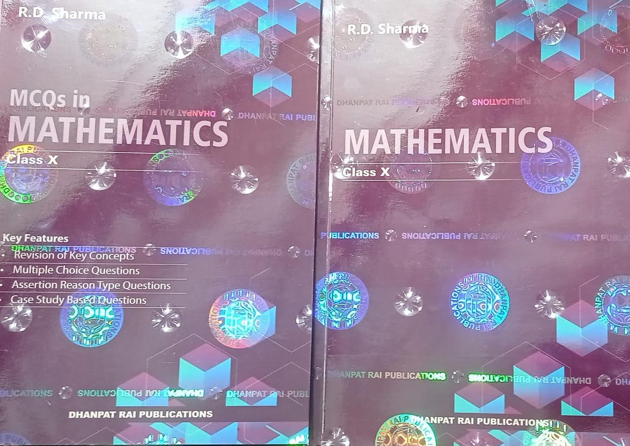 MATHEMATICS WITH MCQs Class X By RD Sharma NVB+++ : Aakash: Amazon.in ...