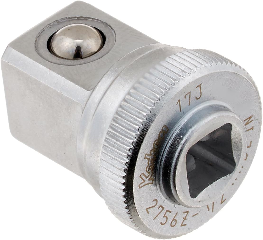 Koken 1/4" (6.35mm) SQ. Z-EAL Quick Spinner Adapter Convex 1/2 "SQ ...