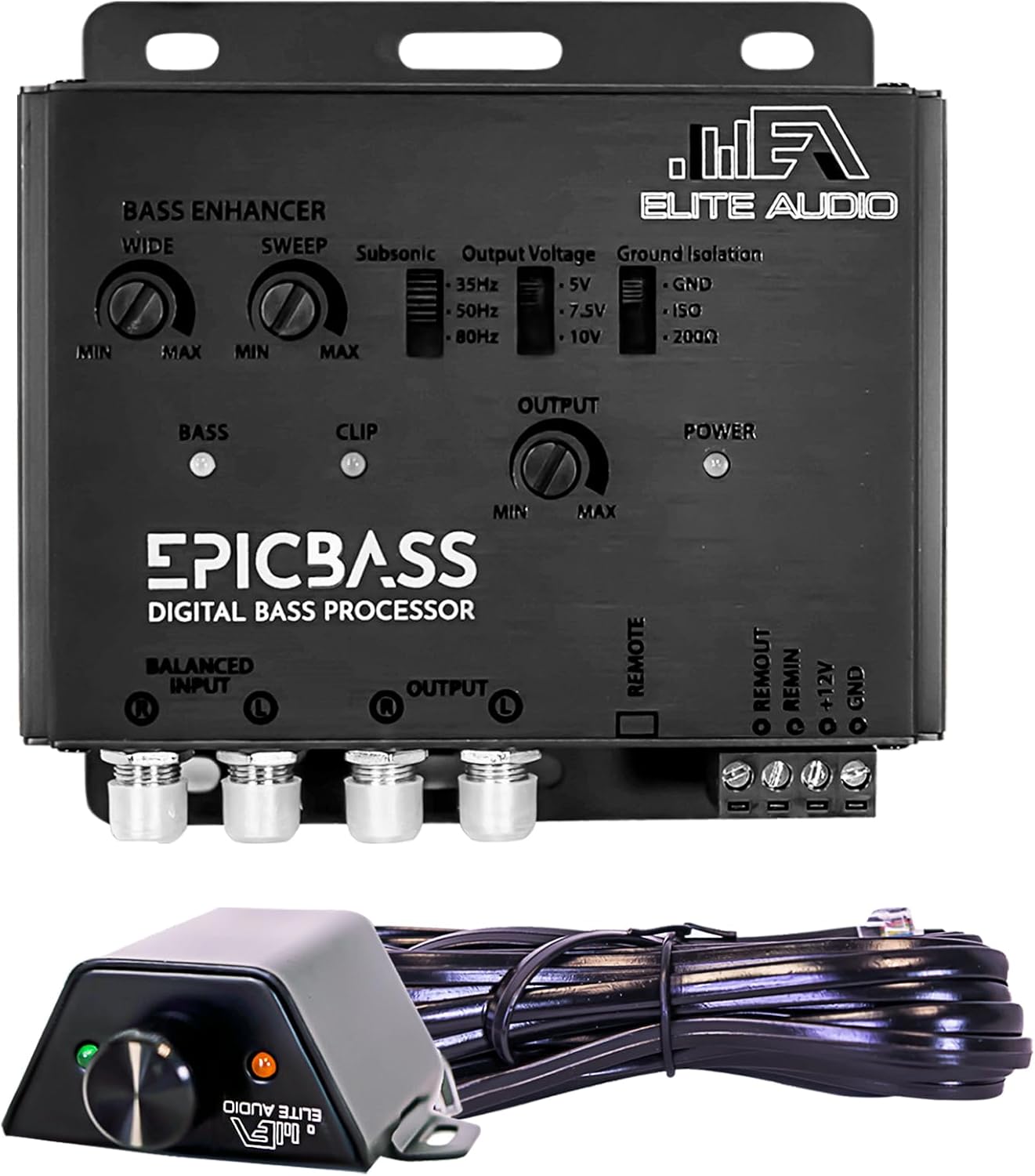 Amazon.com: Elite Audio Epicbass Digital Bass Processor – Compact 2 ...