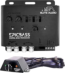 Amazon.com: Elite Audio Epicbass Digital Bass Processor – Compact 2 ...