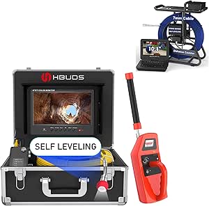 Amazon.com: HBUDS Self Leveling Sewer Inspection Camera with Locator ...