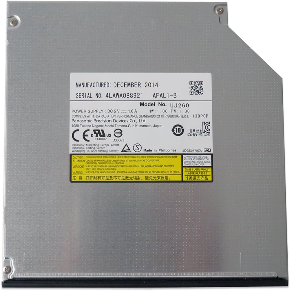 Amazon.com: UJ-260 UJ260 6X Blu-ray Burner SATA BD Burner Blu-ray ...