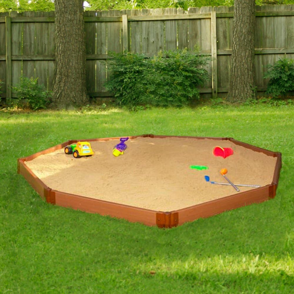 Amazon.com: Frame It All Two Inch Series Composite Sandbox Kit, 10' x ...