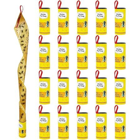 Amazon.com : Pic FR10B Sticky Fly Ribbons, 20-pack : Patio, Lawn & Garden