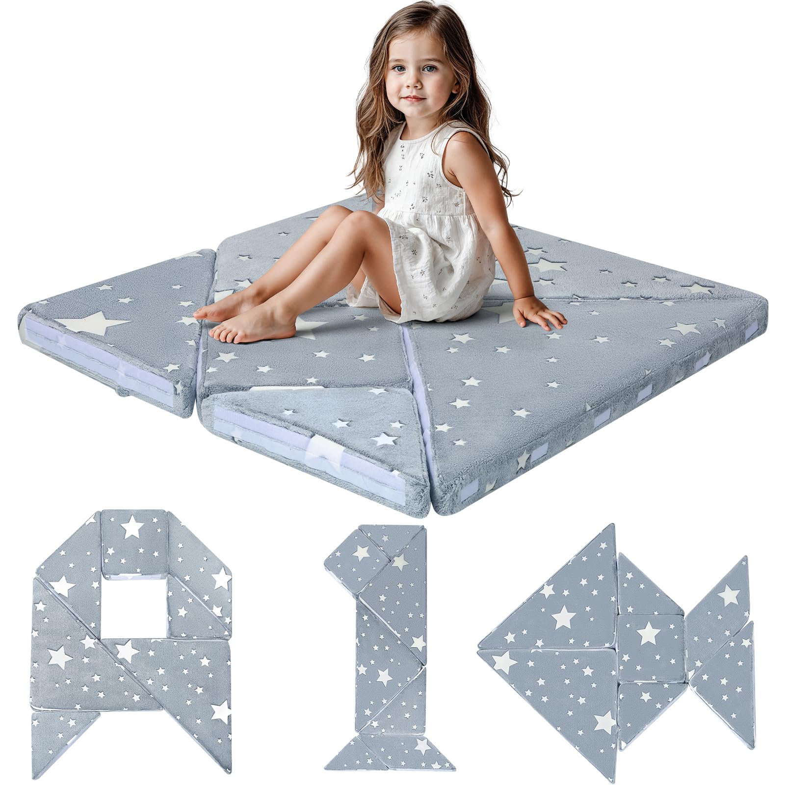 Snapklik.com : Kids Couch Sofa Building Tangram Puzzle, Modular Kids ...