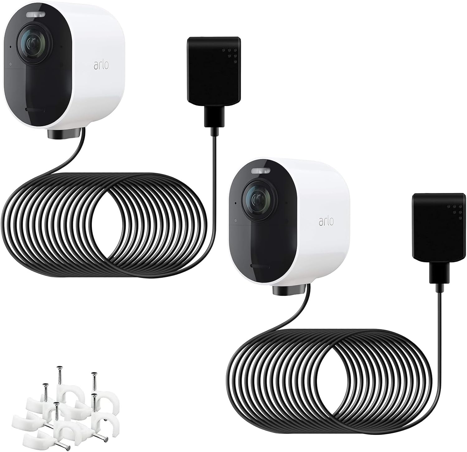 Amazon.com : Taken Charging Cable Compatible with Arlo, 2Pack 10ft/3m ...