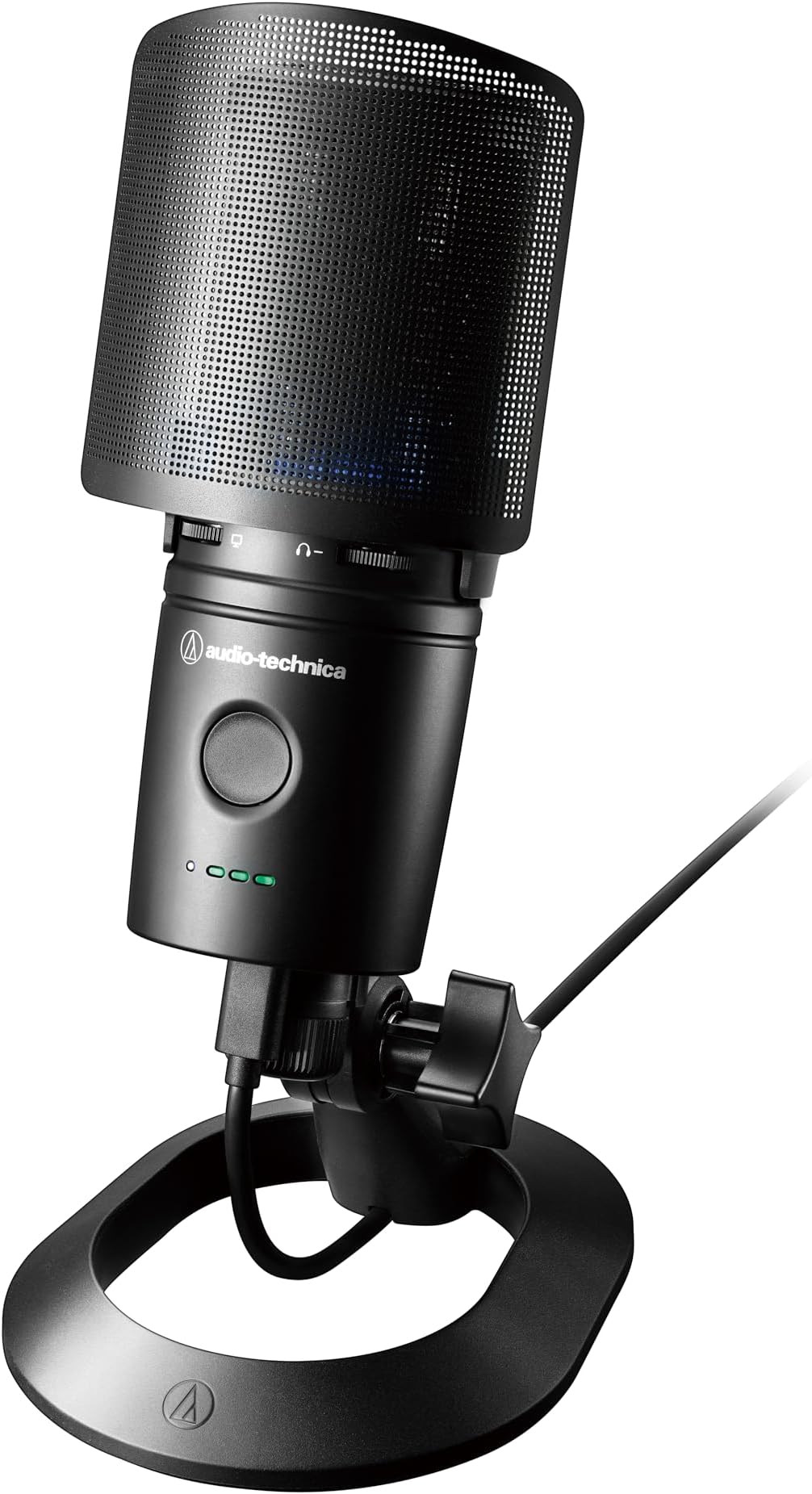 Amazon.com: Audio-Technica AT2020USB+ Cardioid Condenser USB Microphone ...